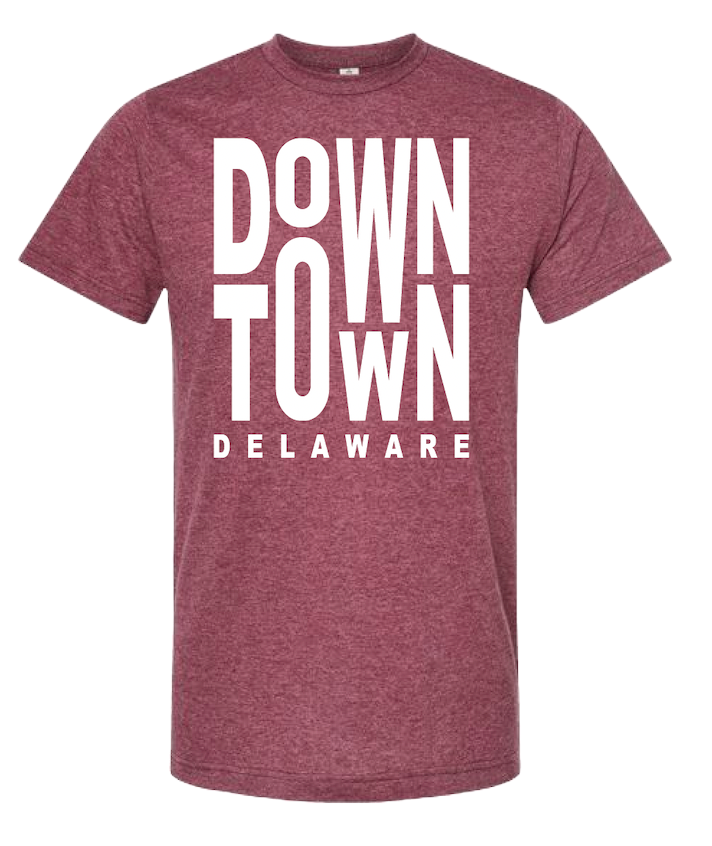 Downtown Delaware Tshirt – Homestretch Apparel